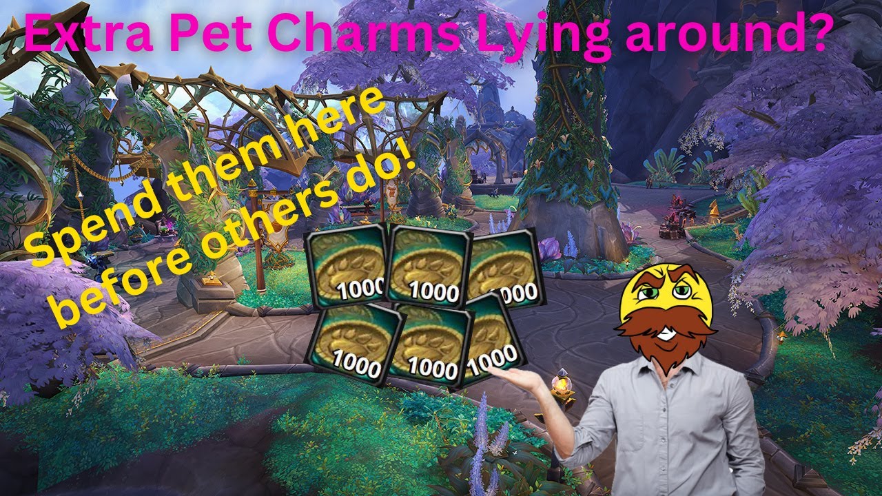 Spend Your Extra Pet Charms Here! 500k + Battle Pet - YouTube