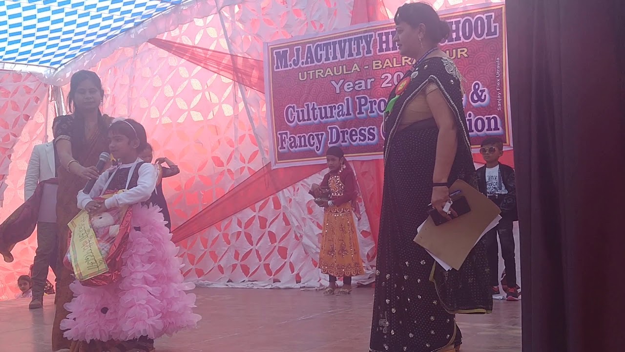 Fancy dress competition in mj activity senior secondary school utraula ...