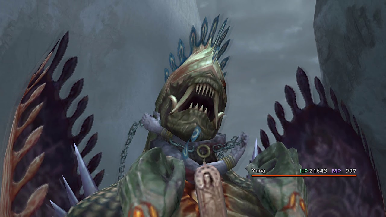 Final Fantasy X Remaster - Apenas com a Yuna e Aeons - 61º Boss - Dark ...