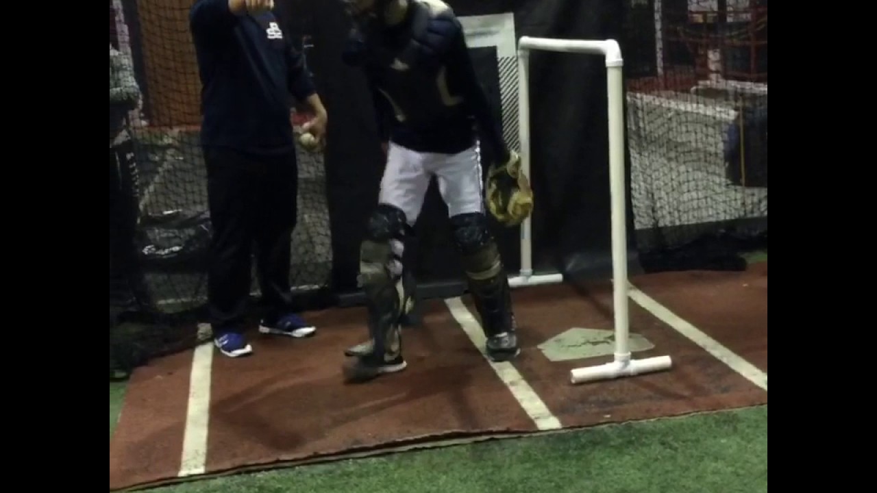 Blocking Drill for Catchers - YouTube
