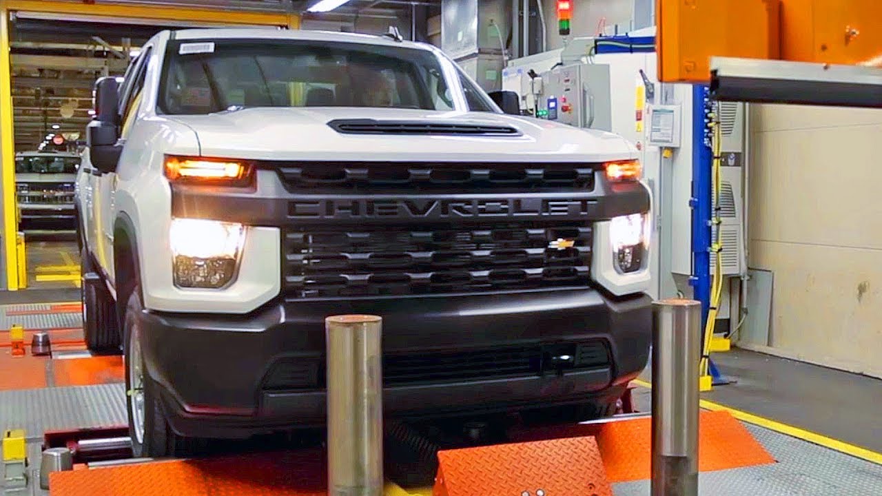 Chevrolet Silverado HD – Production Line - YouTube