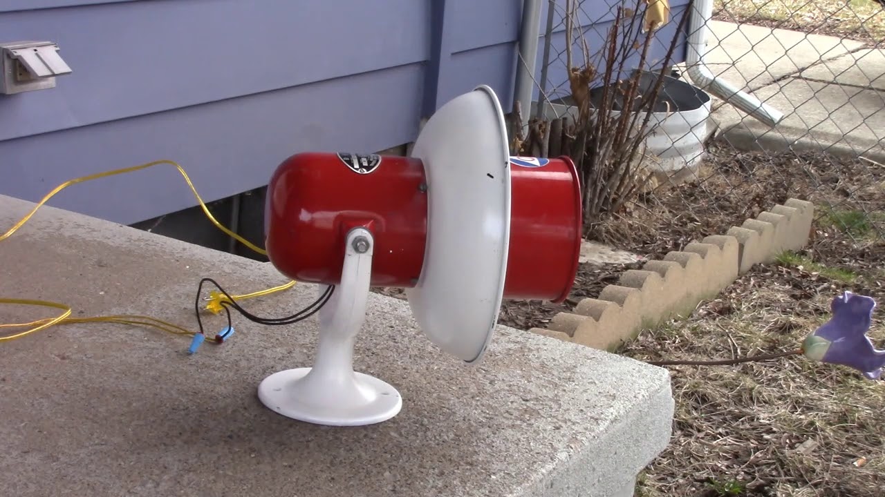 Ohio Statewide Tornado Drill | Toledo, OH | Federal Model L and ...