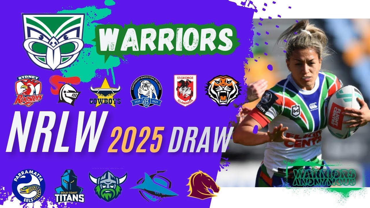 Warriors | NRLW | 2025 Draw - YouTube