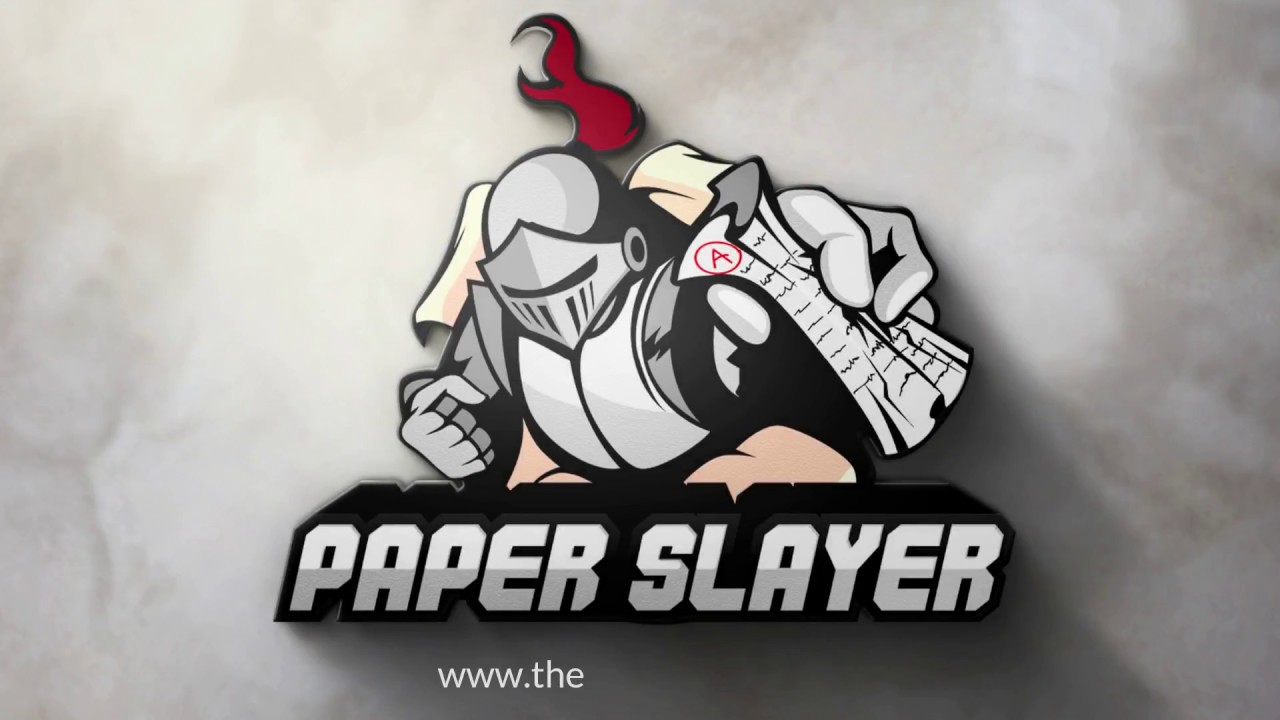 The Paper Slayer - Your Homework Solution - YouTube