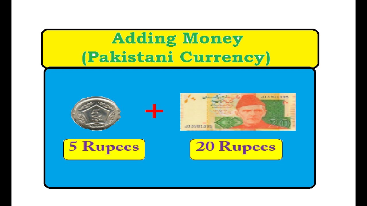 Money Addition (Pakistani currency) - YouTube