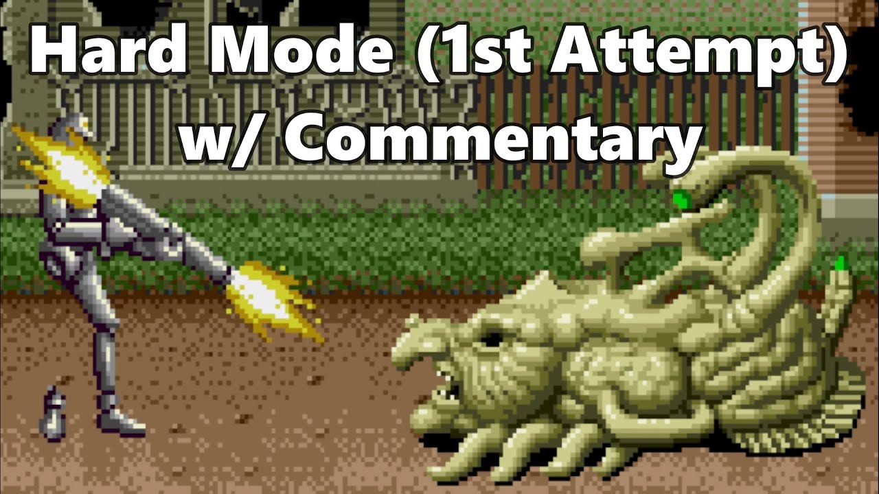 Alien Storm Sega Genesis Hard Mode (1st Attempt) w/ Commentary - YouTube