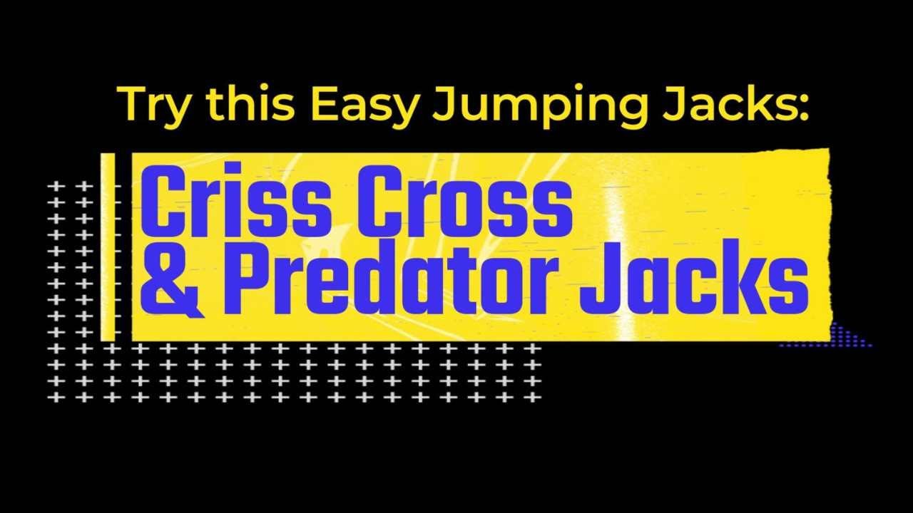 Try this Easy Jumping Jacks: Criss Cross & Predator Jacks - YouTube