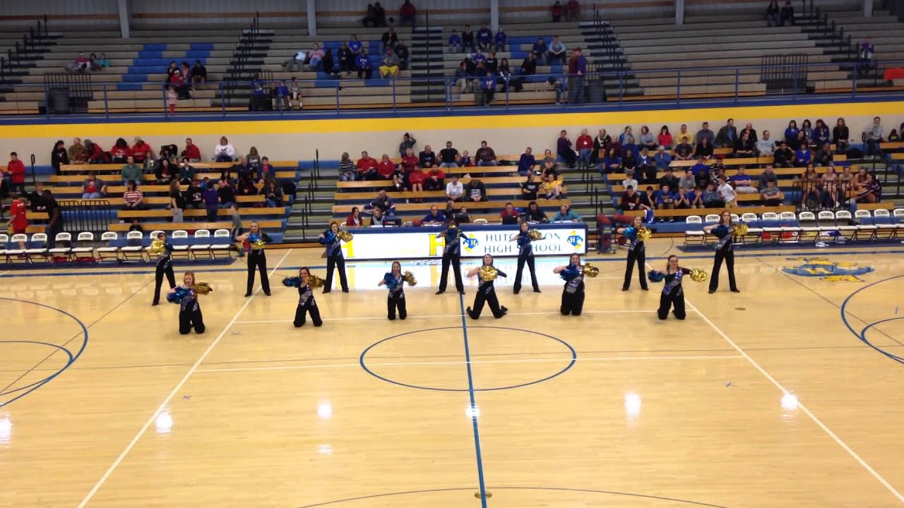 Salthawk Dance Team - December 12 2014 Pom Routine to Shake It Off ...