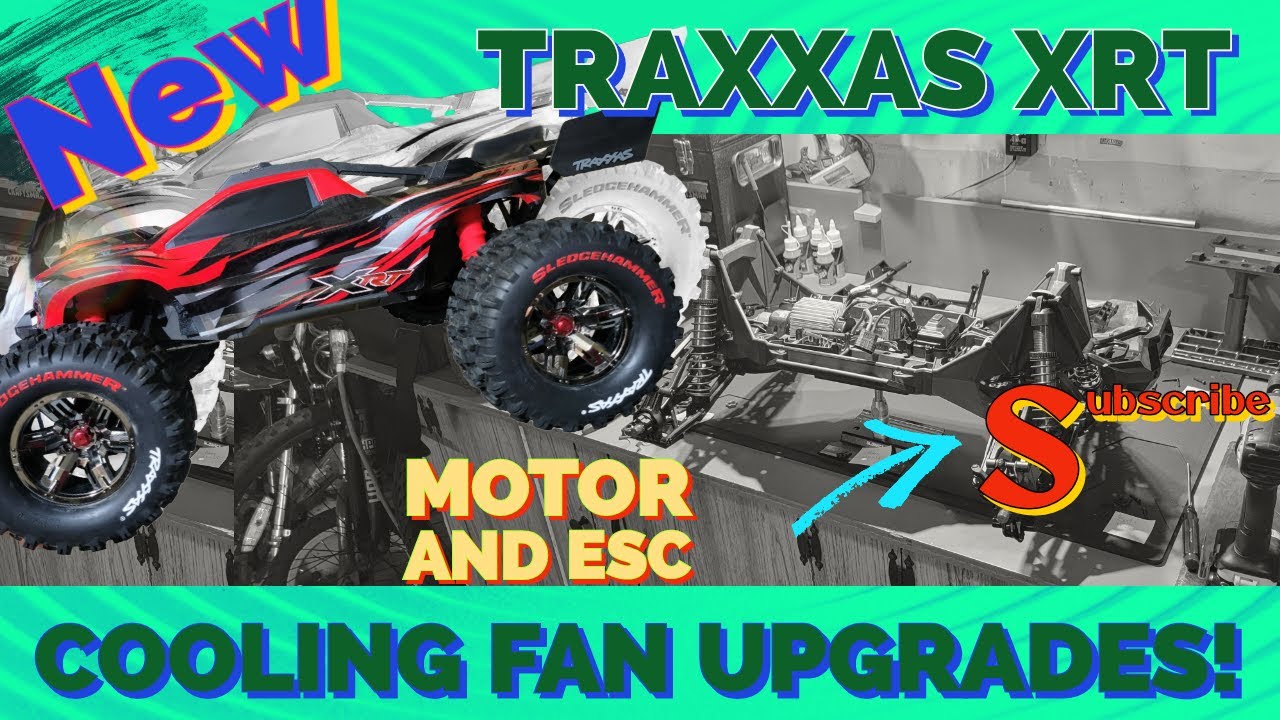 UPGRADED FANS! | Traxxas XRT | Cooling Fans Install - YouTube