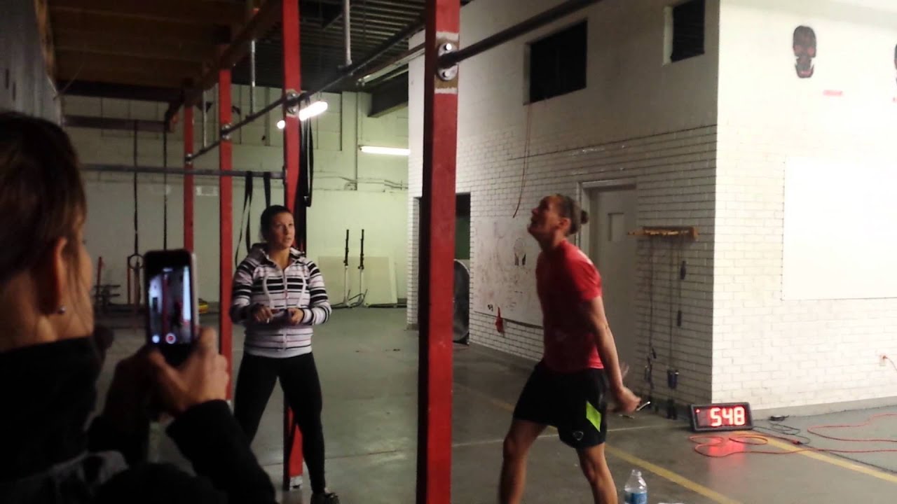 Ashleigh Woods Crossfit Open 14 4 - YouTube