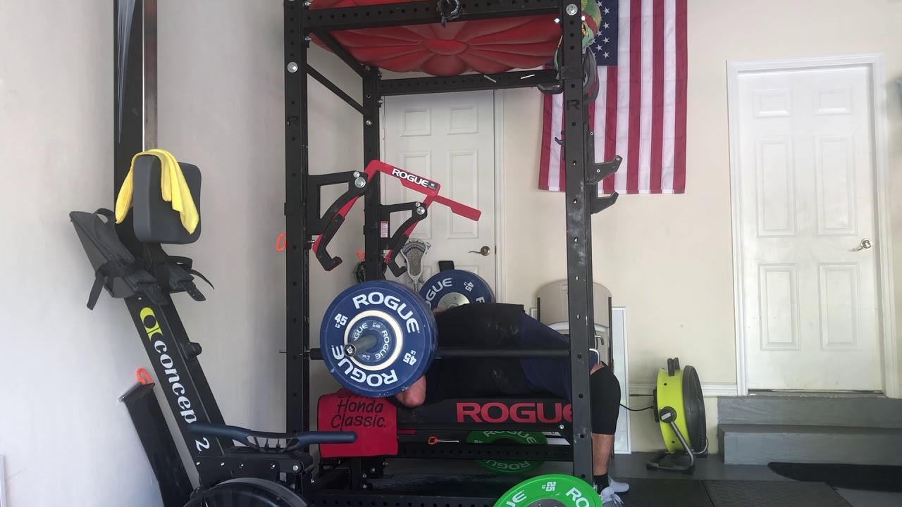 Competition Raw Bench 255x1@9 - YouTube