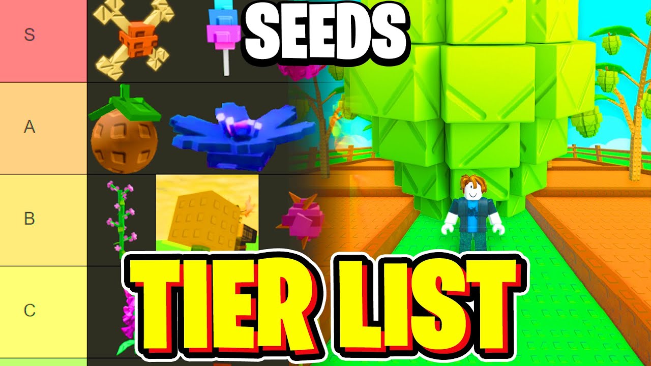 *NEW* GROW A GARDEN SEEDS TIER LIST! (BEST PLANTS/CROPS In GROW A ...
