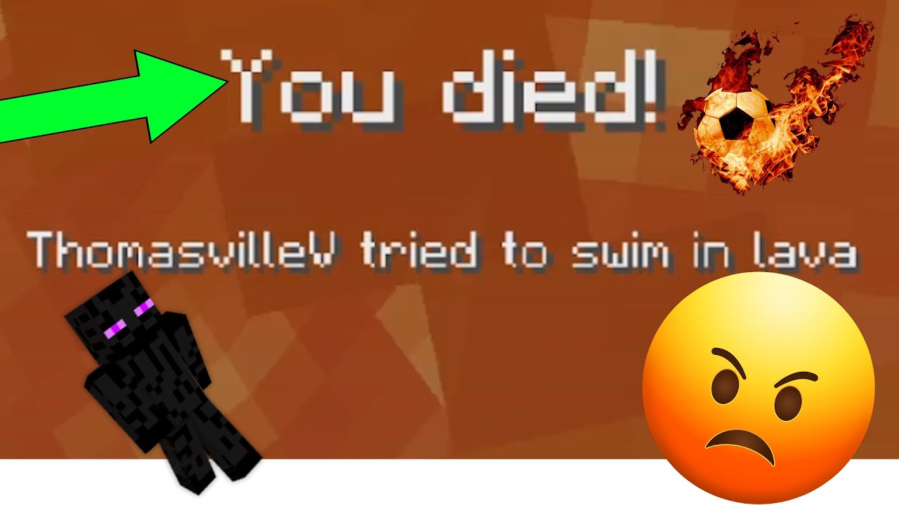 6 ways to die, I got mad | Minecraft - YouTube