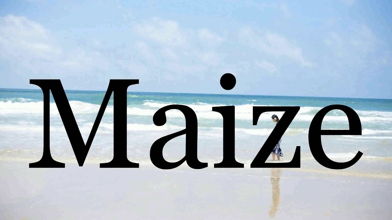 How To Pronounce Maize🌈🌈🌈🌈🌈🌈Pronunciation Of Maize - YouTube