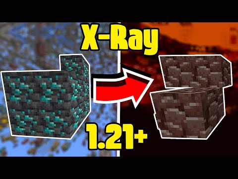 Free X-Ray for Minecraft 1.21+ (Texture Pack/Resource Pack)