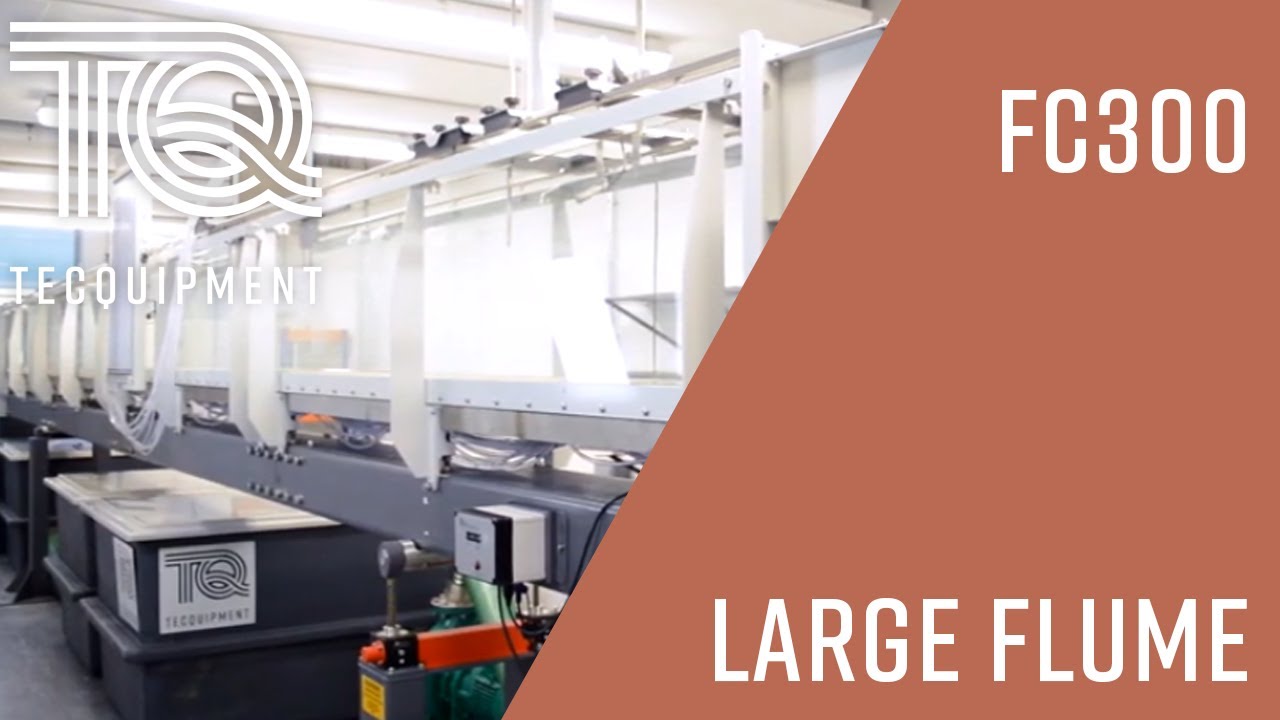 FC300 Flow Channel | Large Flume FC300 | Hydraulic Flow | Fluid ...
