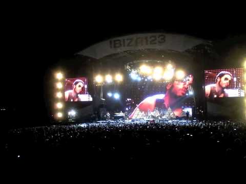 Lenny Kravitz vs DJ Luciano (Live) @Ibiza123 (3rd July 2012)