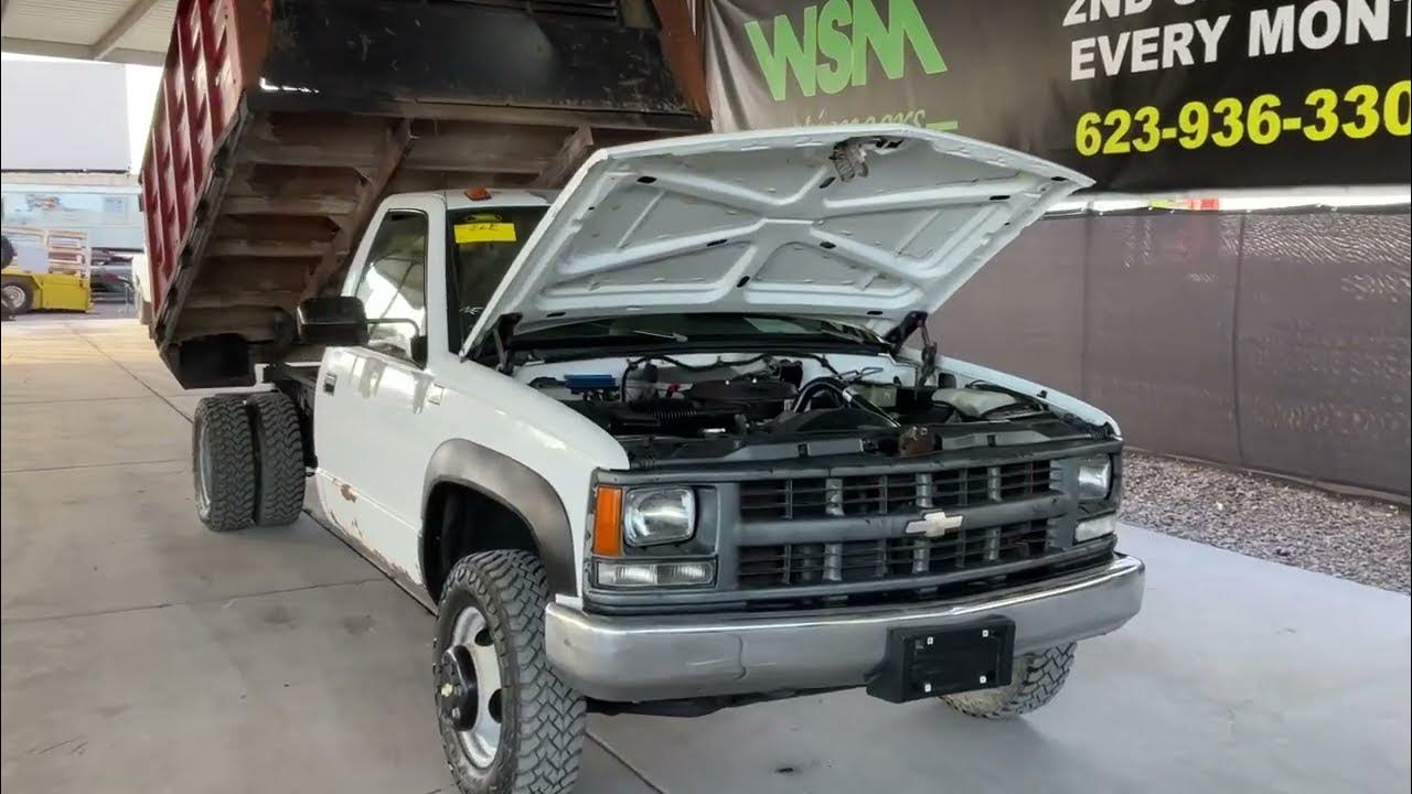 1995 Chevrolet K3500 Dump Truck For Virtual Online Auction December 10, 2022 - YouTube