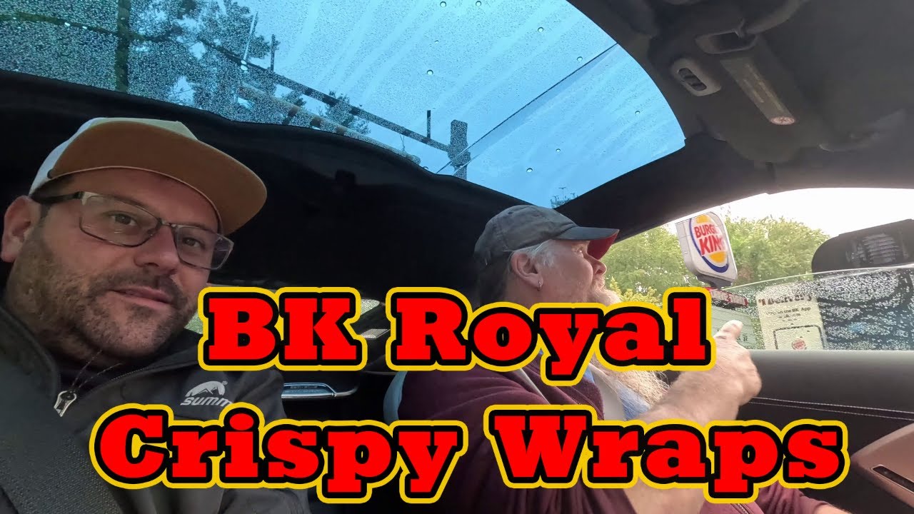 The Best Hunger Hack: Burger King Royal Crispy Wraps Review - YouTube