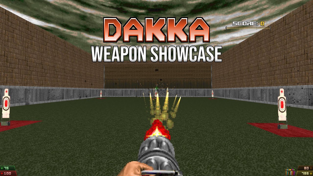 Doom mod weapon showcase: DAKKA - YouTube