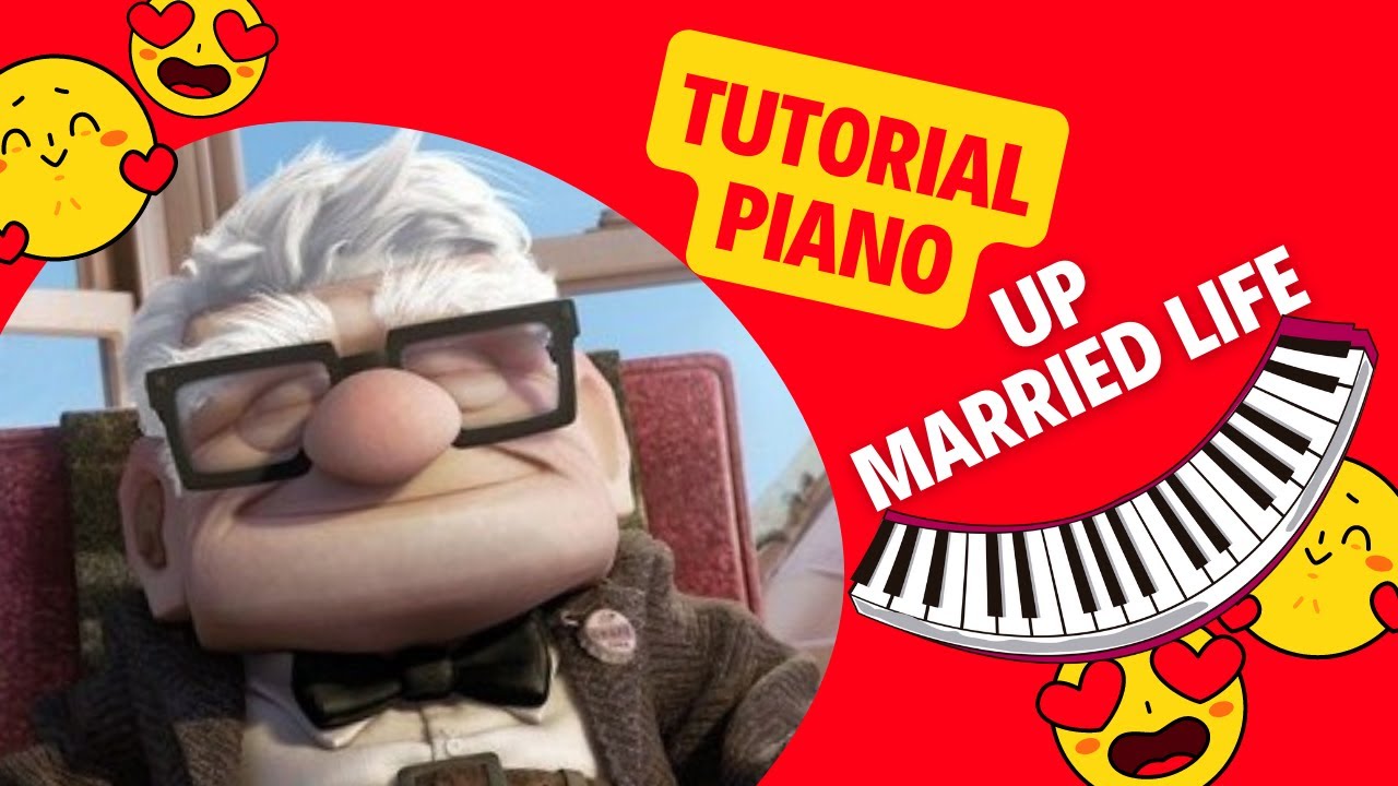 MARRIED LIFE - UP - TUTORIAL PIANO FÁCIL - YouTube
