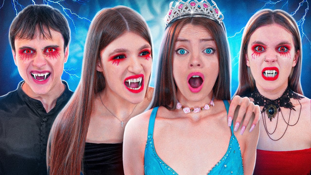 Королевская Семья Vs Семья Вампиров Принцессу Похитили Вампиры Youtube
