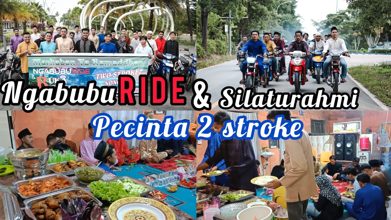NGABUBURIDE & SILATURAHMI BERSAMA PECINTA 2 TAK NONGSA. - YouTube