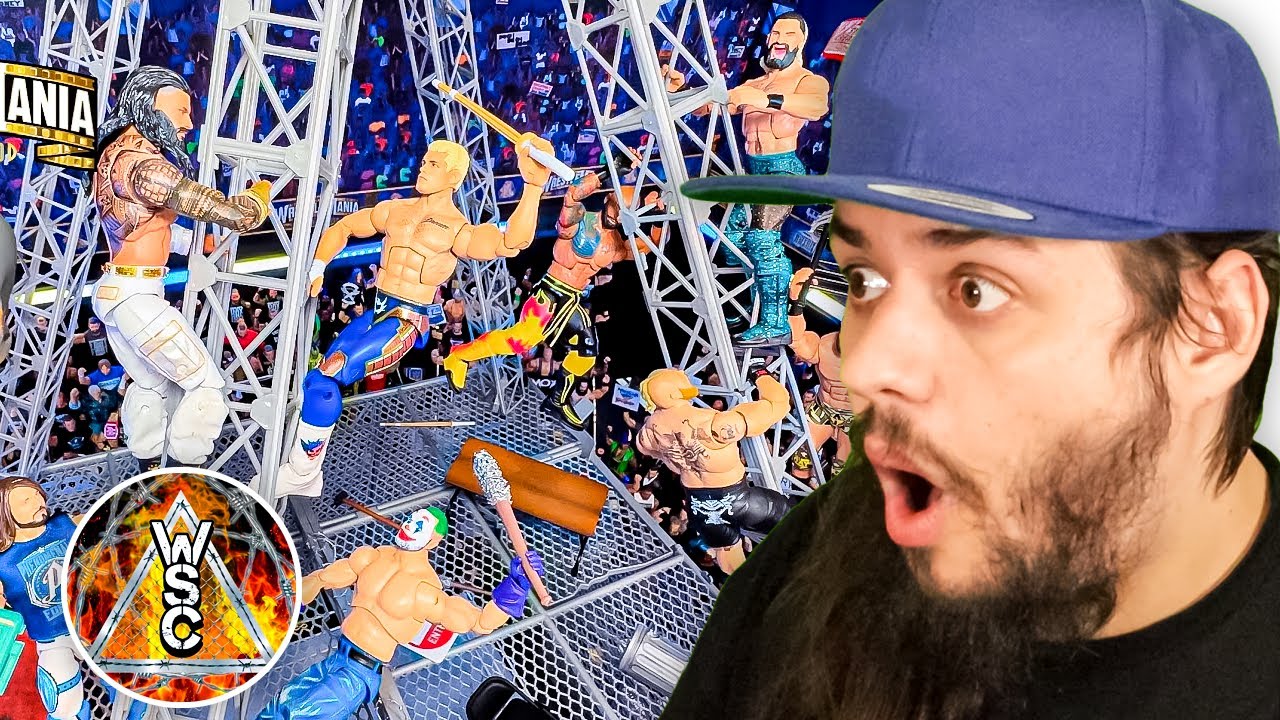 I Reacted To WSC Stage Creator Deadly Games At WrestleMania! - YouTube