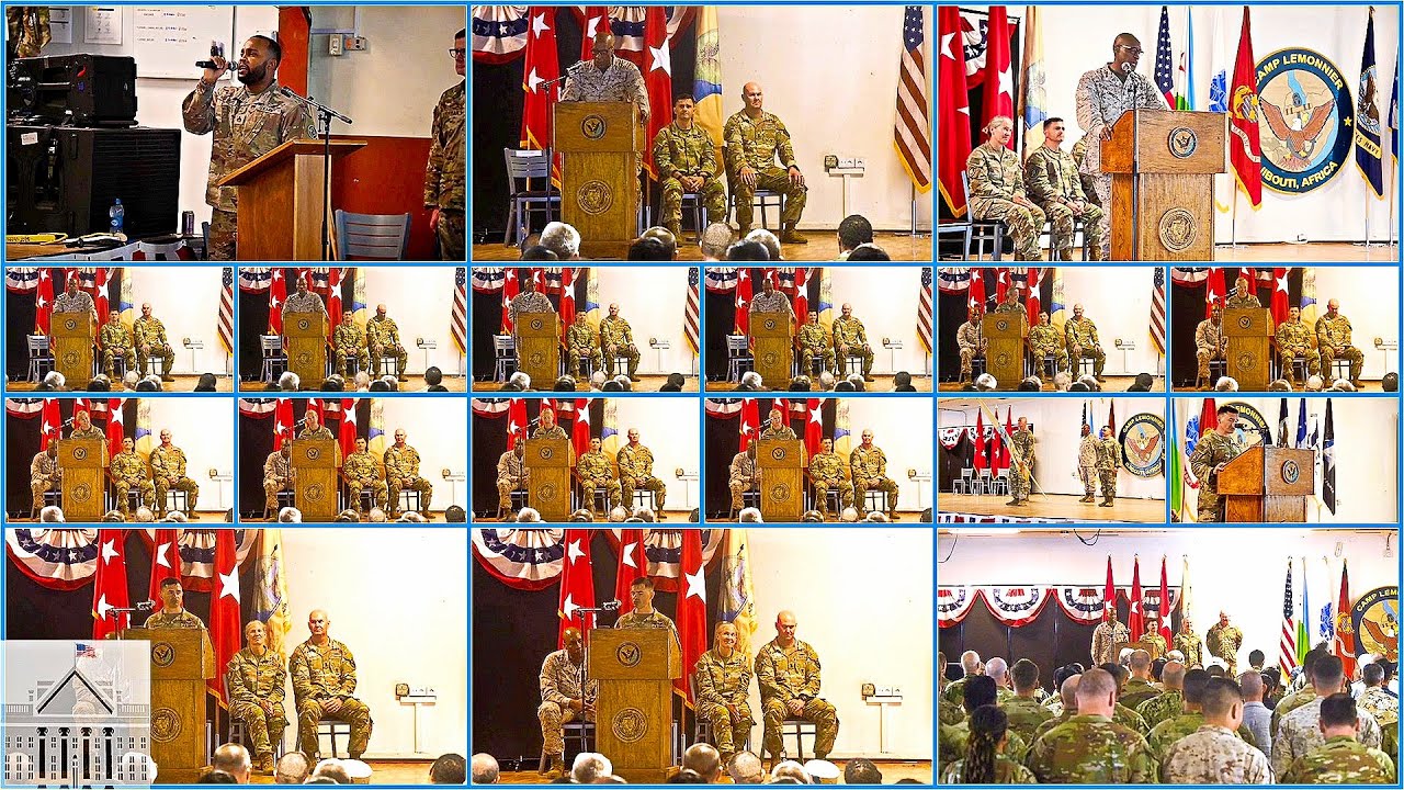 U.S. Army General Takes Command in Africa - Historic Transfer of Power ...