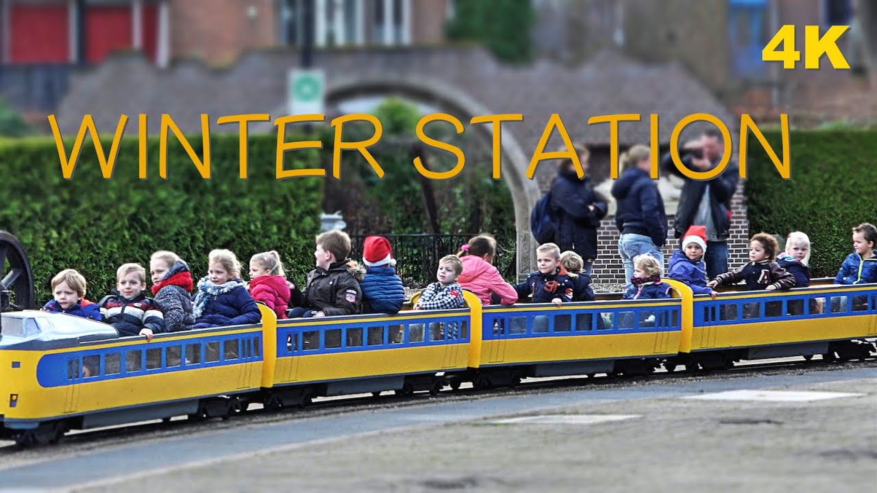 Spoorwegmuseum Utrecht - Winter Station in 4K (UltraHD) - YouTube