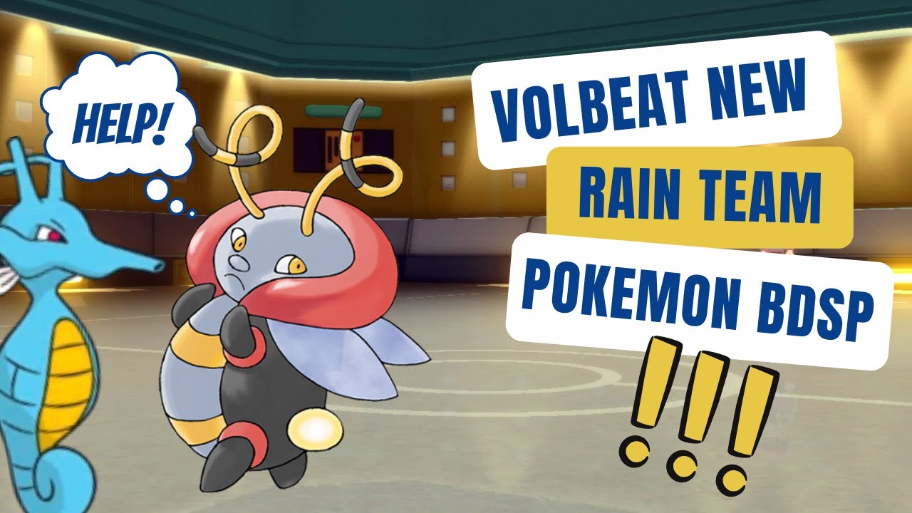 Here Comes Volbeat | Pokémon Brilliant Diamond and Shining Pearl 6v6 ...
