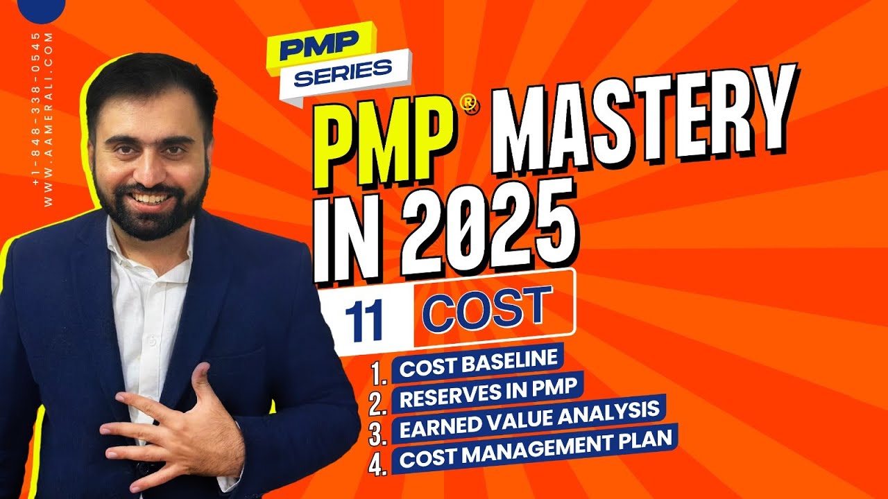 What you need to know about Cost in #PMP in 2025?|PMP Mastery series - YouTube