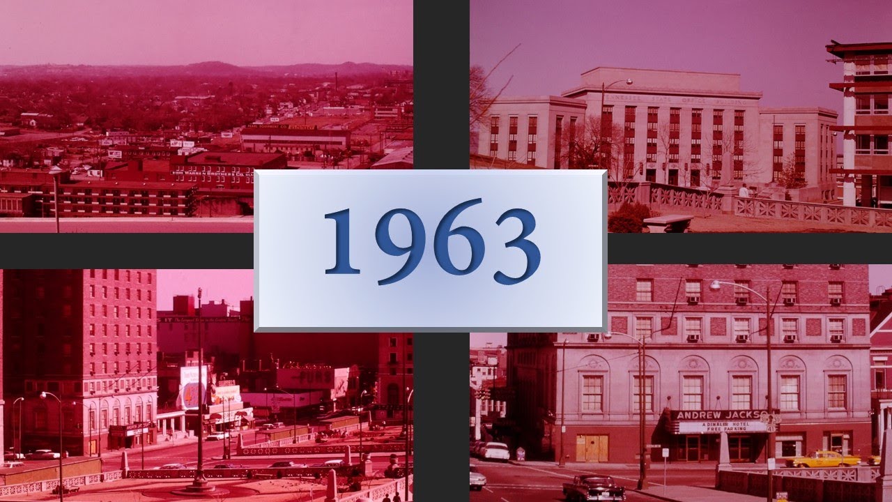 America in 1963 - Scenes from Tennessee - YouTube