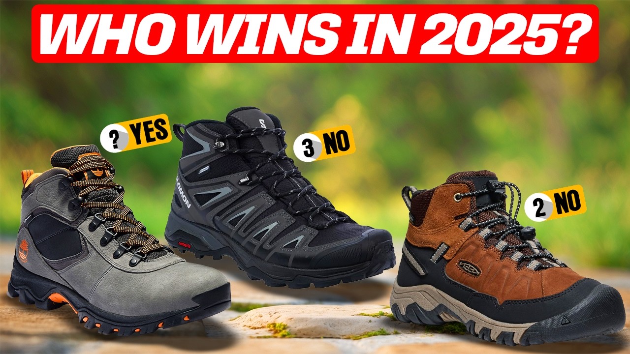 Best Hiking Boots 2025 [Timberland vs Salomon vs Merrell] - YouTube