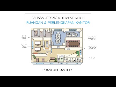 Bahasa Jepang di Tempat Kerja | Bagian 1: Ruangan dan Perlengkapan Kantor | Easy Japanese