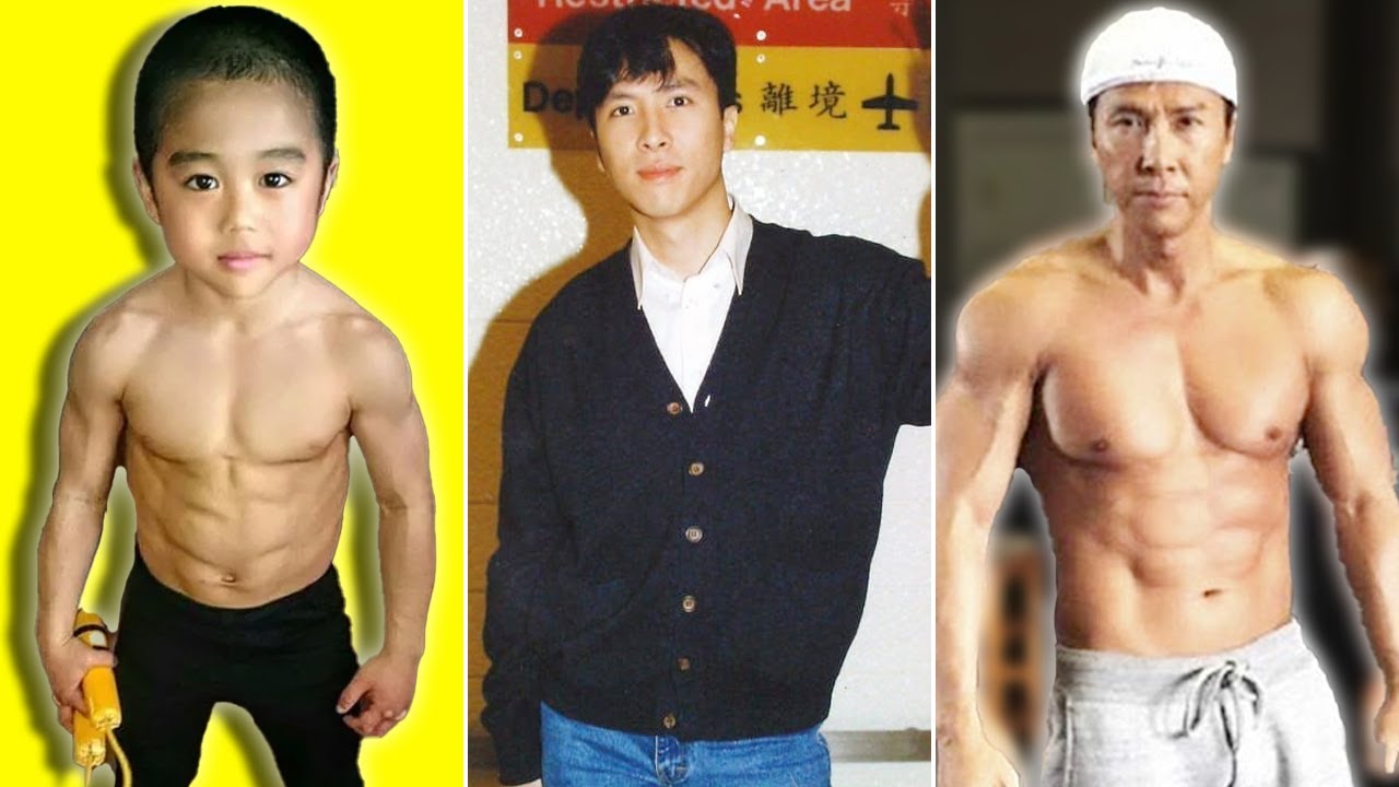Donnie Yen Transformation ★ 2021 | From 01 To 58 Years Old - YouTube