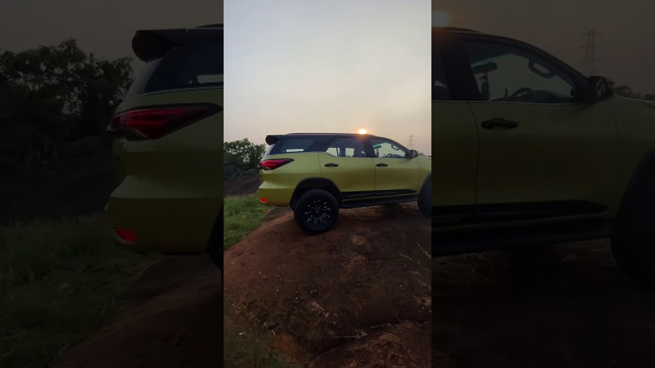 yellow ghost Fortuner || Fortuner - YouTube