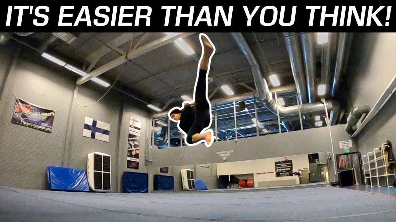 Moon Kick / Gainer Hook - Tricking Tutorial - YouTube