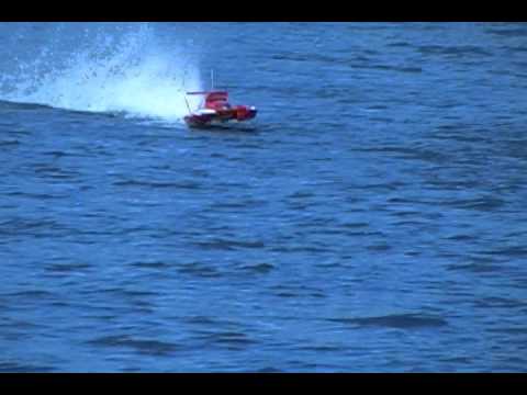 the coke-a- cola boat 26cc hydro - YouTube