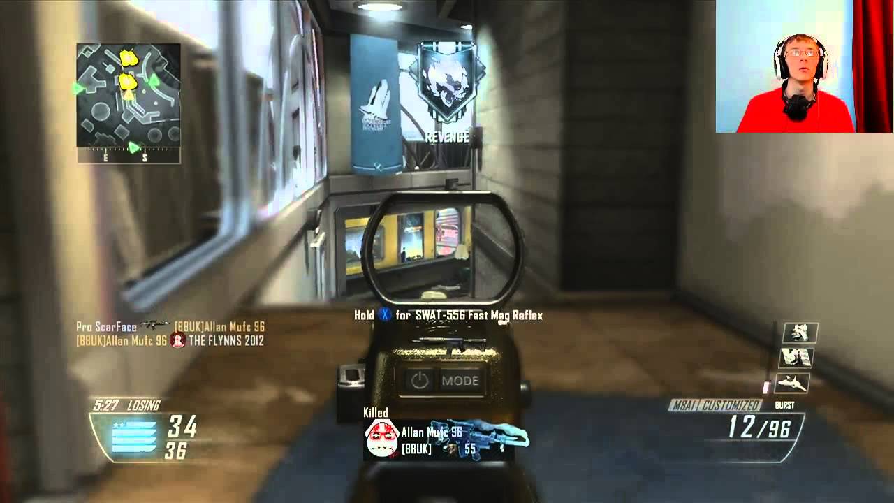 BO2 - Kill Comfirmed 'Takeoff' - Live w/Webcam - YouTube