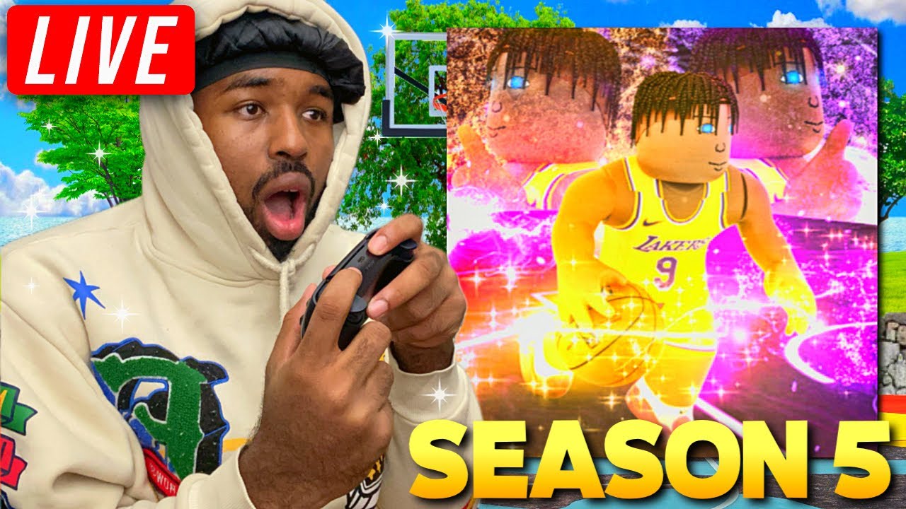 🔴YOUTUBE LOGO PLAYING *NEW* SEASON 5 ON HOOP NATION PULL UP ASAP ...