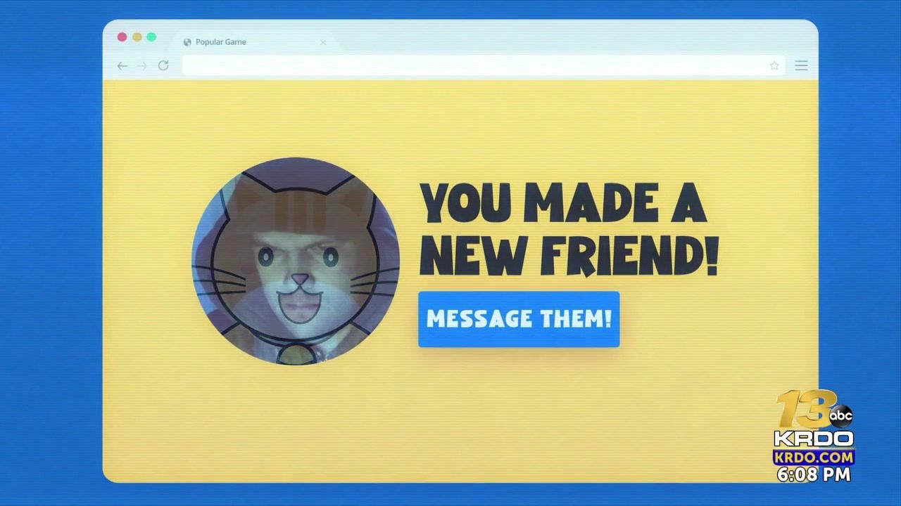 Hidden stranger danger, online web predators - YouTube