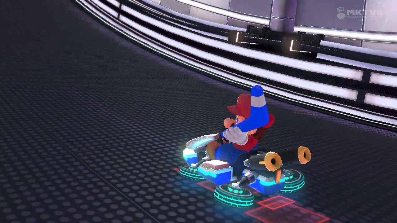 Wii U - Mario Kart 8 - Electrodrome - YouTube