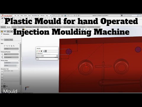 Plastic Mold for Hand Operated Injection Molding Machine - YouTube