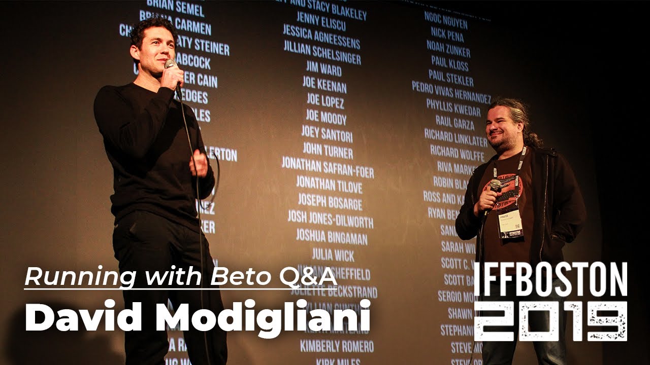 Q&A: Director David Modigliani on Running with Beto (IFFBoston 2019 ...