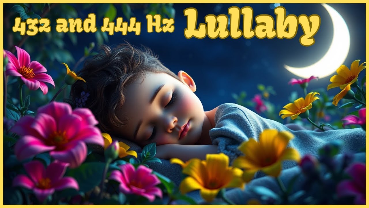 432 Hz and 444 Hz | Dreamy Lullaby - YouTube