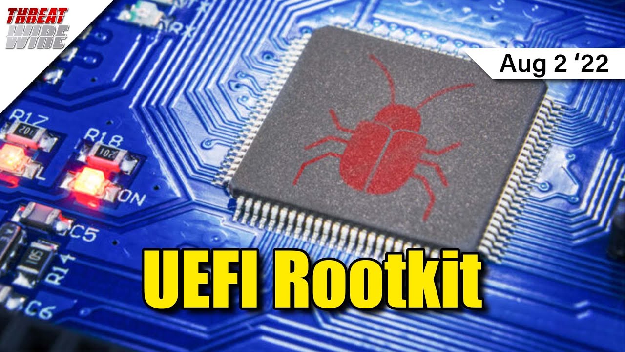 UEFI Rootkit Spotted In The Wild - ThreatWire - YouTube