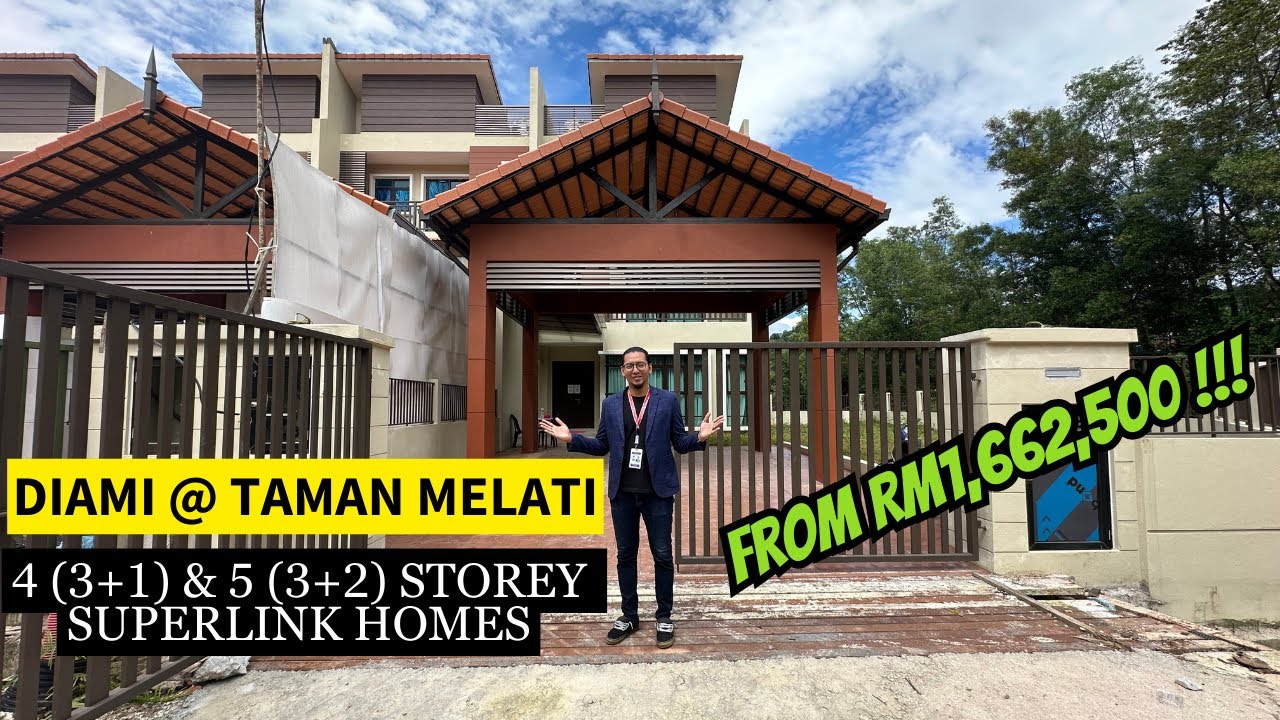 FROM RM1,662,500 | NEW COMPLETED PROJECT DIAMI @ TAMAN MELATI | 4 AND 5 ...