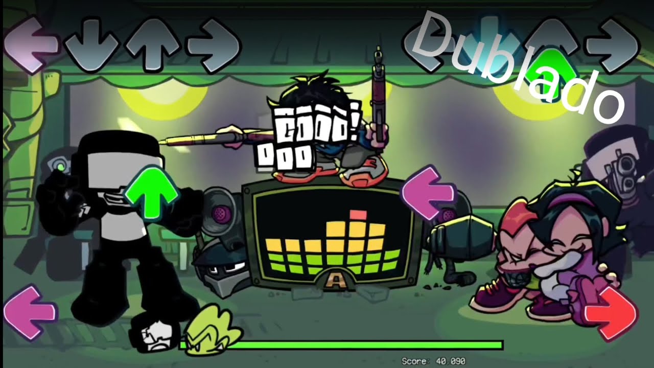 FNF DUBLADO KKK - YouTube