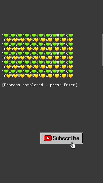 How to make pattern coding|| #c #coding #cs #software #engineer #computer #science #life #shorts ...